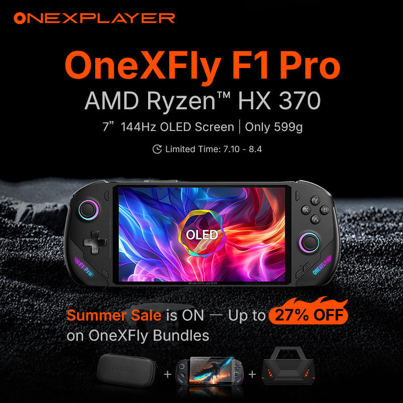 OneXFly F1 Pro - World's First AMD AI370 OLED 144Hz Gaming Handheld ...