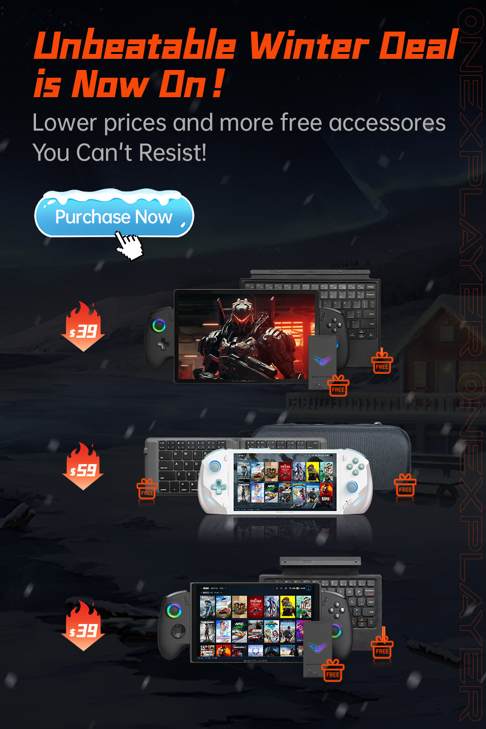 ONEXPLAYER Official - Best Performing Handheld Game Console For Sale